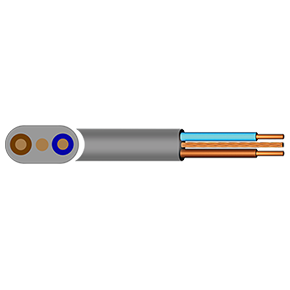 6242Y2/5R100 | Domestic Wiring Cable| Twin & Earth | 2.5mm² copper ...