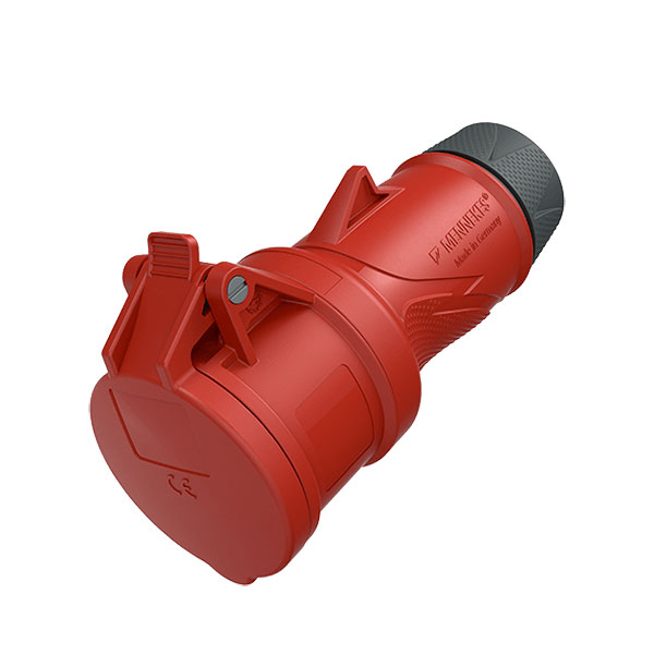 14506 | MENNEKES | Red 415V 16amp 4 pin Connector | 16amp Connector ...