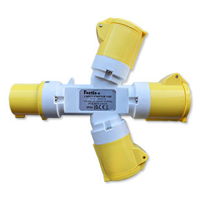 16AY/110V | 110V 18A 3way Y Splitter | PAT Tested Power Supply ...