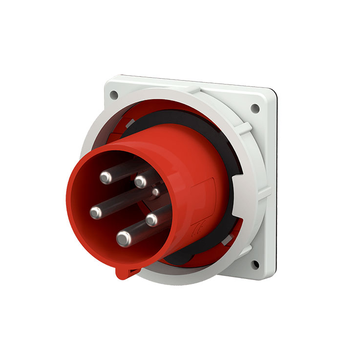 1983 | Mennekes | 125A 3P+N+E (5 Pin) 400V IP67 Panel Mounted Inlet ...