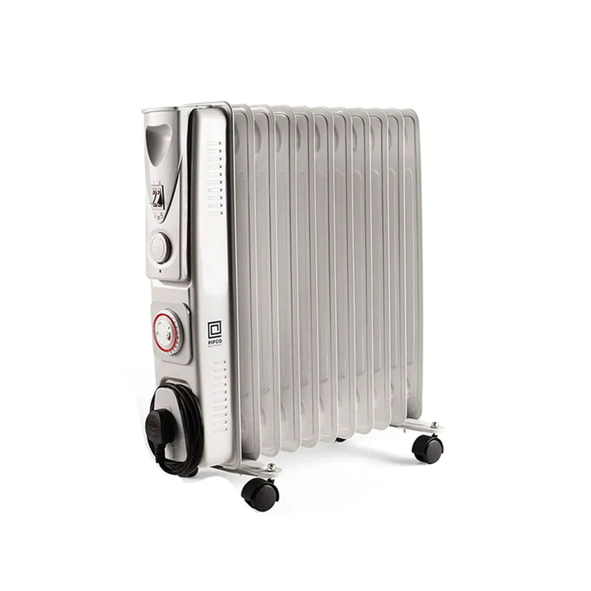 Pifco | 203885 | 2.5kW Oil Filled Electric Radiator with Timer ...