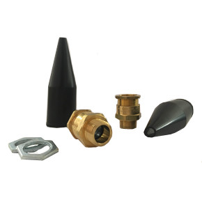 20SA2 | Brass Cable Gland Kit | 2 Pack | Superlec Direct