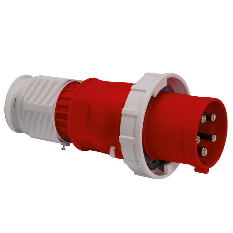 2199 | CEENORM | Red 415v 125amp 3p+n+e plug | ip67 rated plug