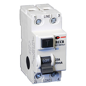 25/30/2 | LEWDEN | 25Aamp 30ma 2 Pole RCCB / RCD | RCD for Consumer ...