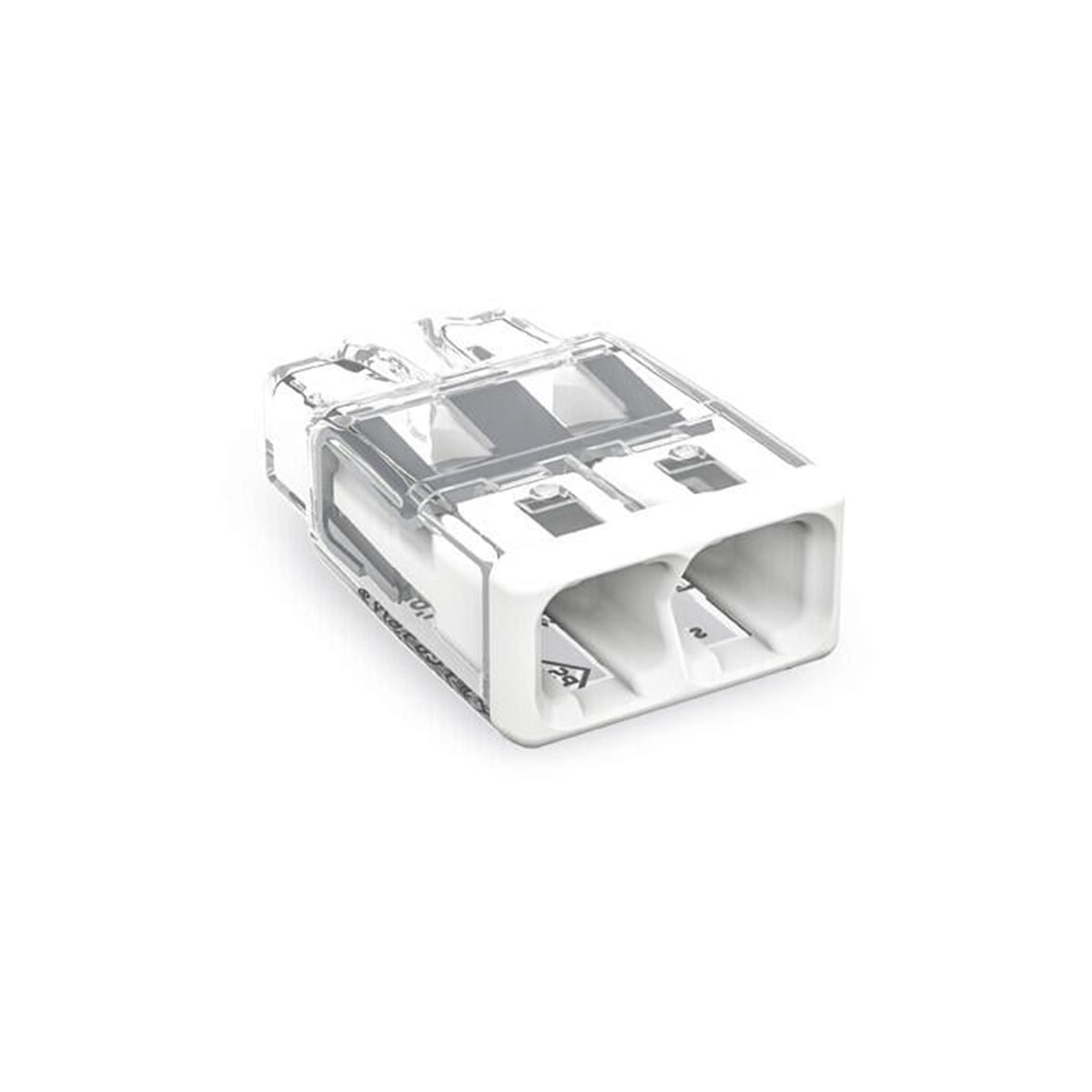 Wago | 2773-402 | 2 Way Compact Push wire Connector pk120 | Superlec Direct