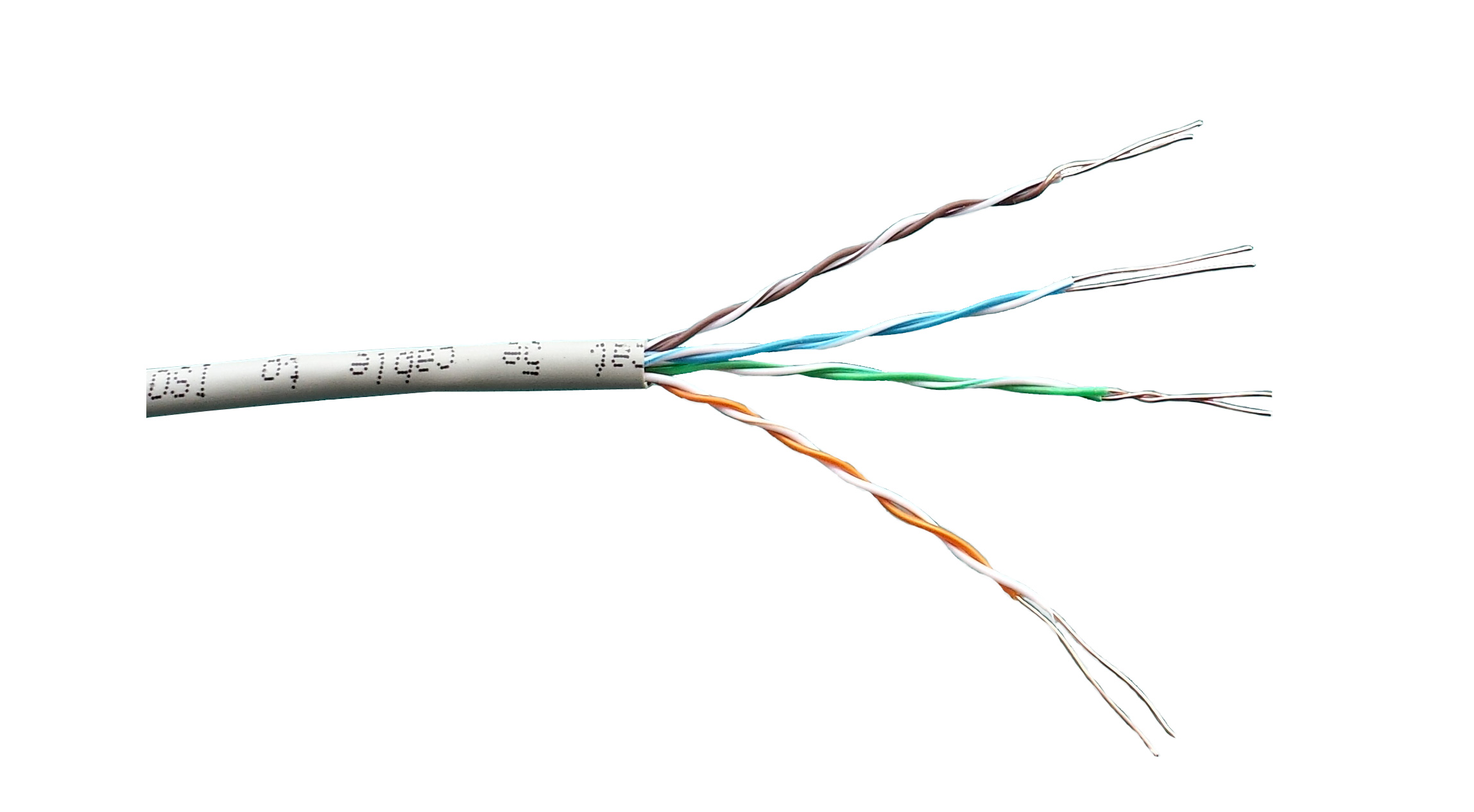 4UTPCAT5E | CAT5E 4Pair Unscreened UTP Enhanced Cable | Grey PVC Sheath ...