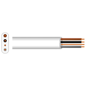 6243B2/5 | Domestic Wiring Cable| 3 Core & Earth | 2.5mm² copper ...