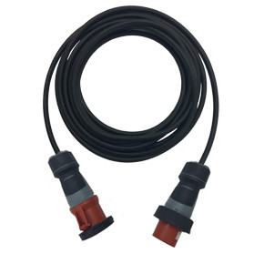 Extension Lead inc. Plug & Socket | 415V | 63A | 3 Phase IP67 (H07 ...