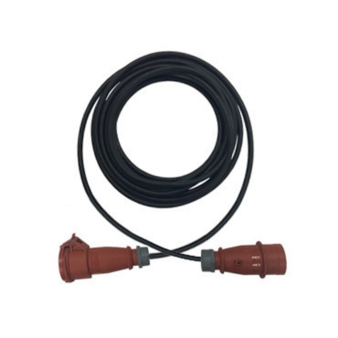 Extension Lead inc. Plug & Socket | 415V | 32A | 3 Phase IP44 (H07 ...