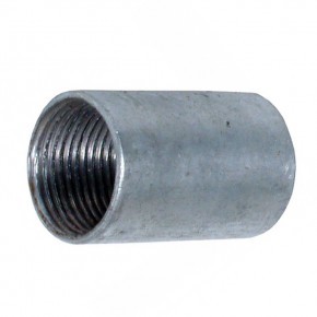 Finelite 63mm Galvanised Straight Conduit Coupler | 63GC | Superlec Direct