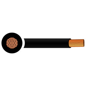 6701B70BK | Flexible single core cable | 70mm² copper conductor | Black ...