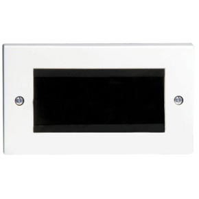 70436R | Philex | 2 Gang Brush Cable Entry / Exit Faceplate | Superlec ...