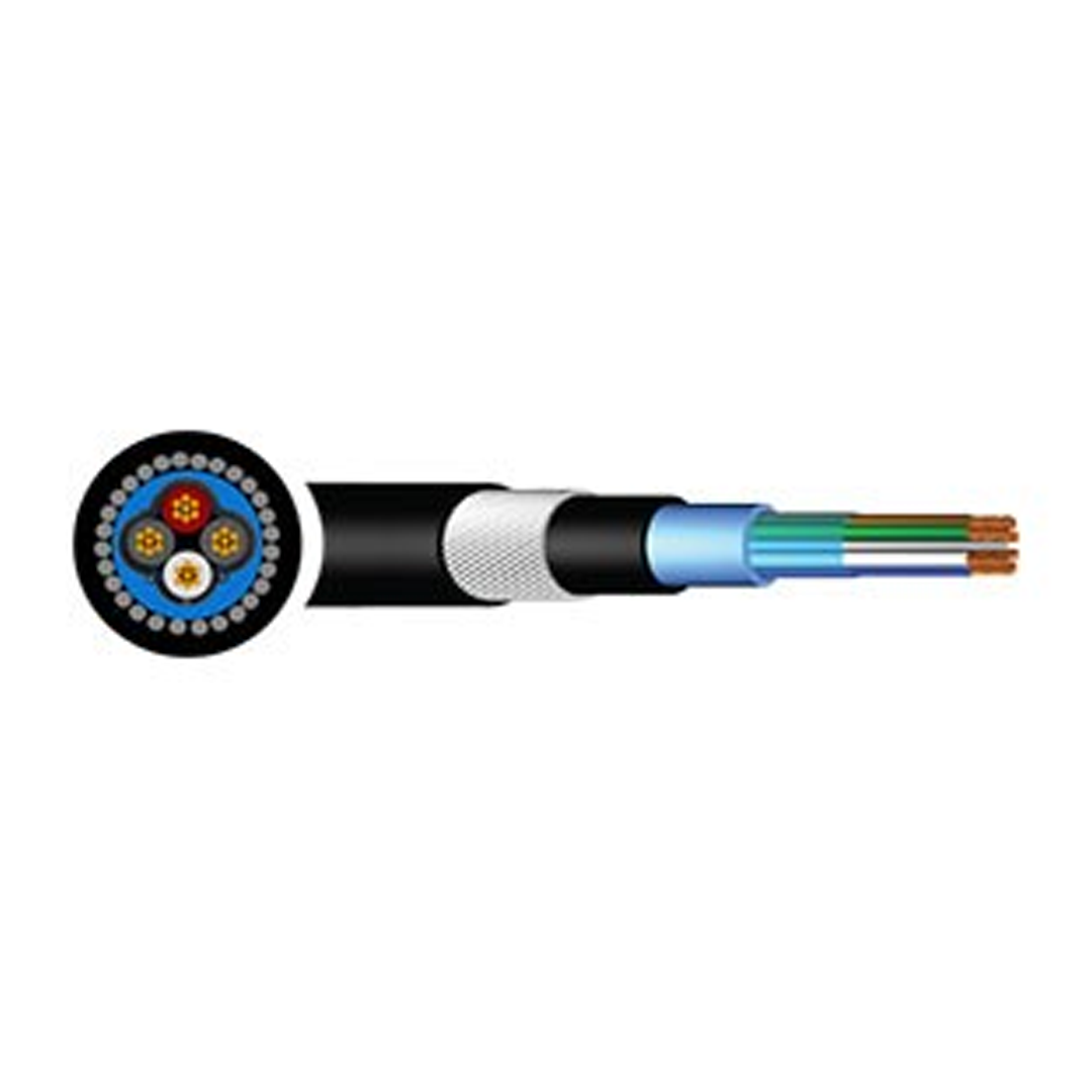 7189BK | BS5308 Instrumentation Cable | Part 1 | Type 2 | 1 Pair | SWA ...