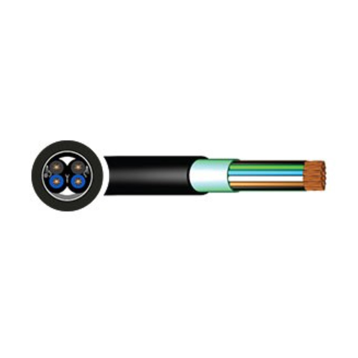 7337BK | BS5308 Instrumentation Cable | Part 2 | Type 1 | 2 Pair | 0 ...