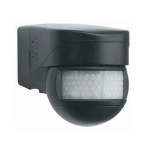 91122 | BEG LUXOMAT | Black mini motion sensor | 200 degree motion ...