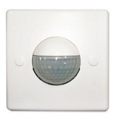 96610 | BEG LUXOMAT | White Indoor Timed wallswitch | 180 degree motion ...