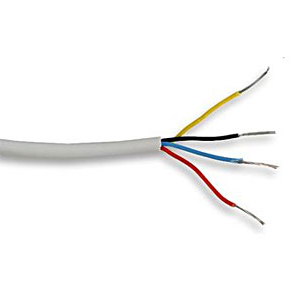 ALARM4W | Security alarm cable | %core% Core | White | PVC | 100m Reel ...