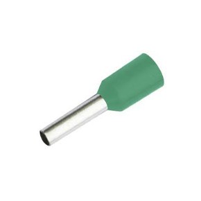 BLC612F | 6mm Green Bootlace Ferrules | French Spec | 100 Pack ...