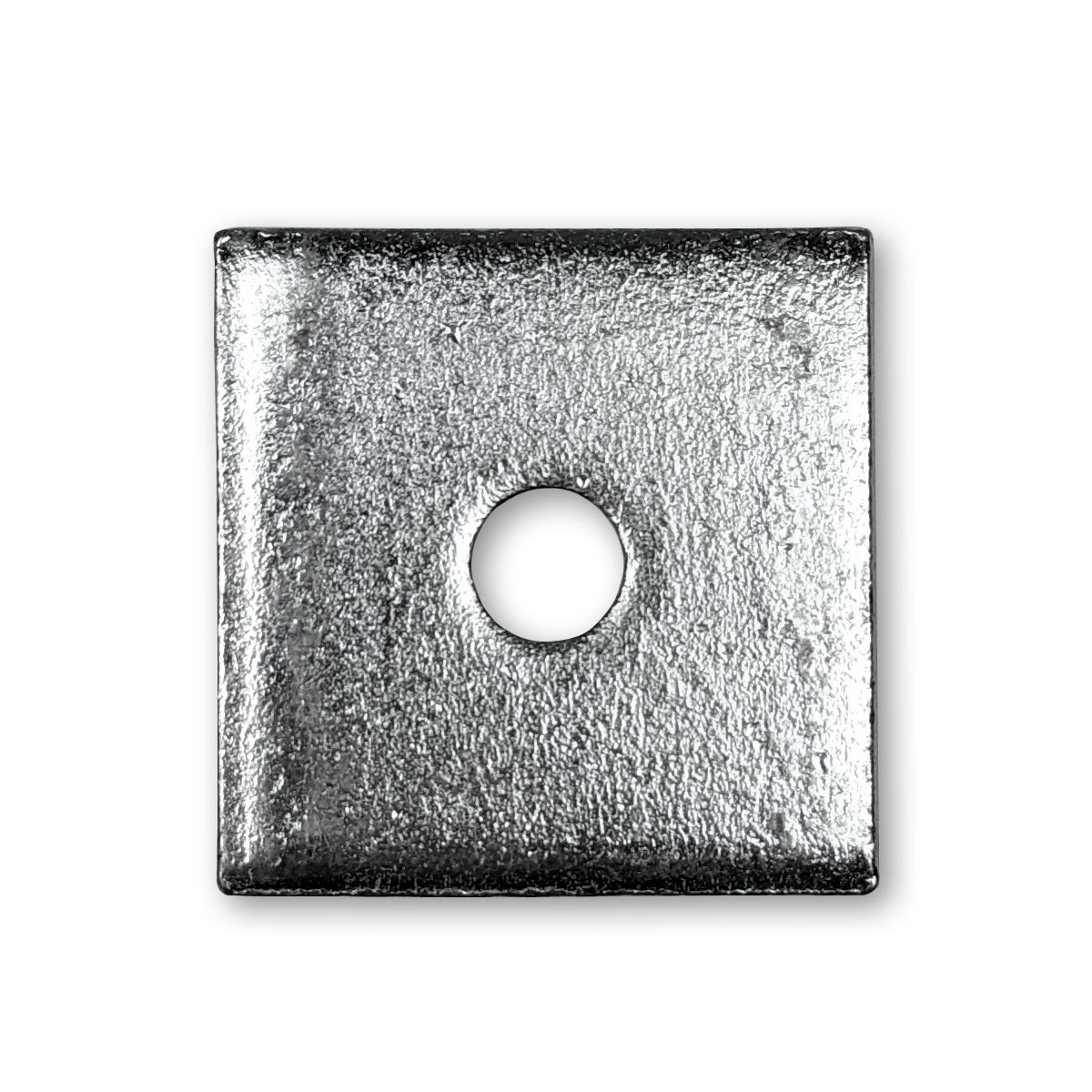 CF1/8 | Flat Plate 1 Hole Channel Bracket 10mm | HDG | Superlec Direct