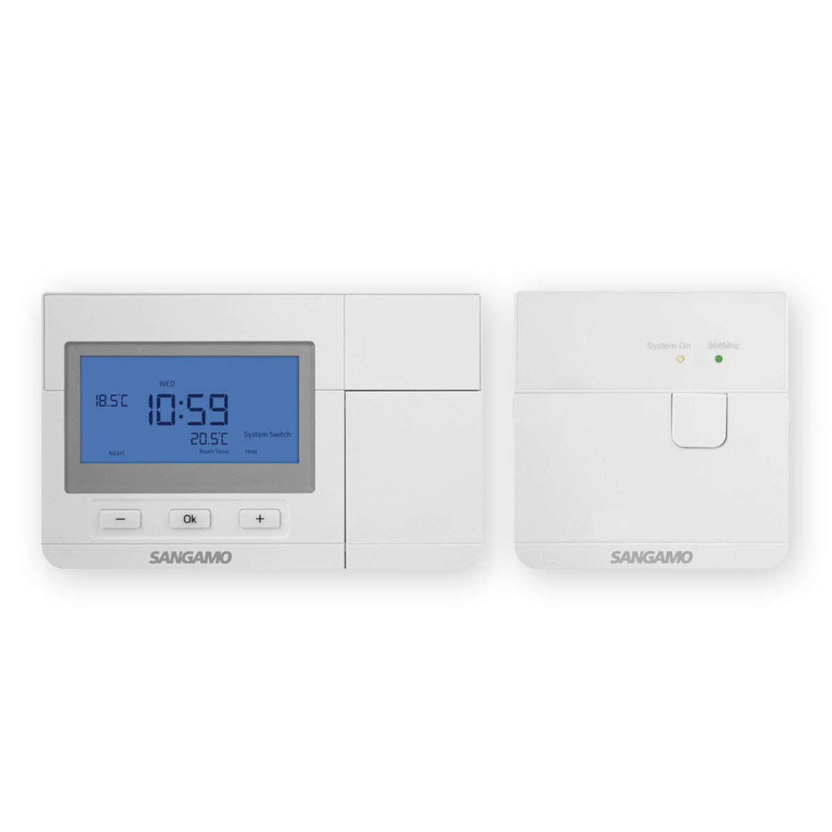 CHPRSTATDPRF | Sangamo | Choice Plus Room Thermostat Digital | White ...