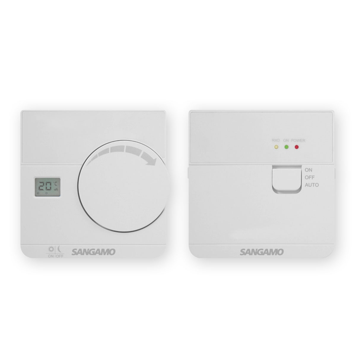CHPRSTATDRF | Sangamo | Choice Plus Room Thermostat Digital | White ...