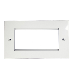 CKPL4MCOMWH | SUPERLEC | 4 Module Faceplate | For Falcon Trunking ...
