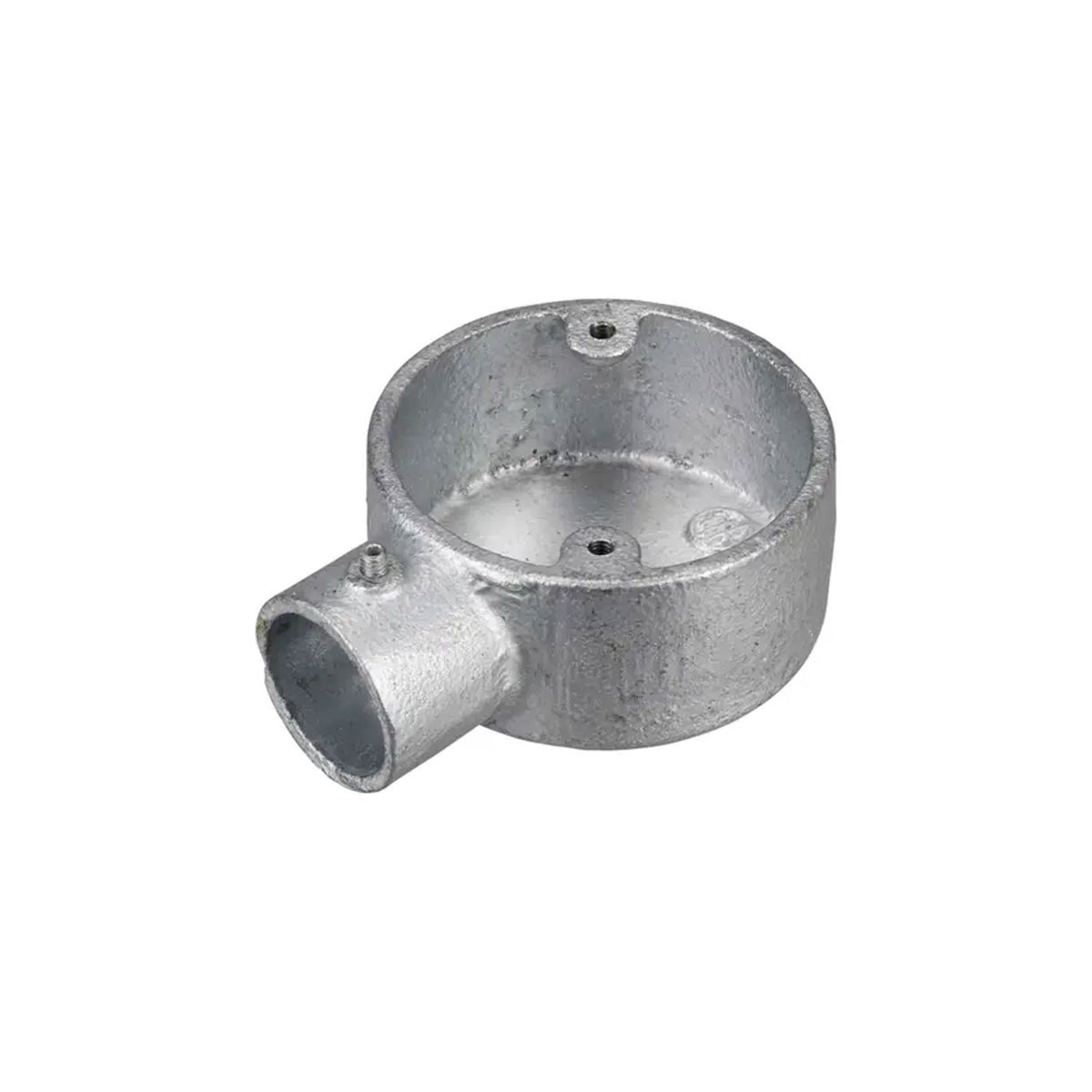 Conlok CL8G 25mm Metal Conduit End Box 1 Way Round Box