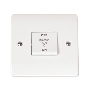 CMA020 | Scolmore | Click Mode 10A 3P Fan Isolation Switch | Superlec ...