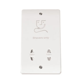 CMA100 | Scolmore | Click Mode 115V/230V Dual Voltage Shaver Socket ...