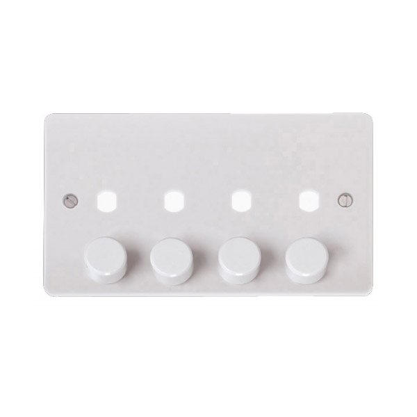 CMA148PL | Scolmore | Click Mode 4G Dimmer Mounting Unfurnished Plate ...