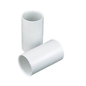 CPL20W | 20mm Straight White Coupler | Conduit Accessories | Superlec ...