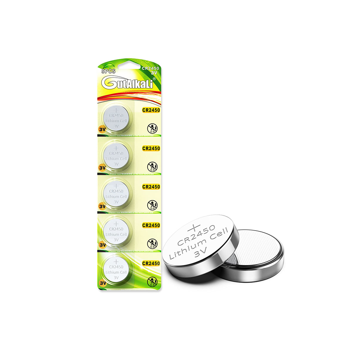 Superlec | CR2450 | Lithium Button Cell 3V Batteries 5 Pack | Superlec ...