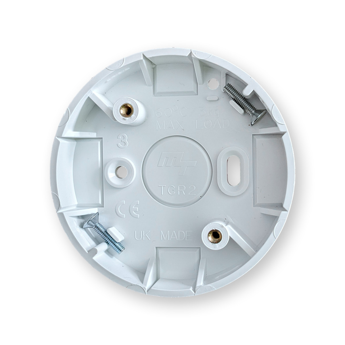 CRA/2 | Falcon Trunking | Ceiling Rose Adaptor | Superlec Direct