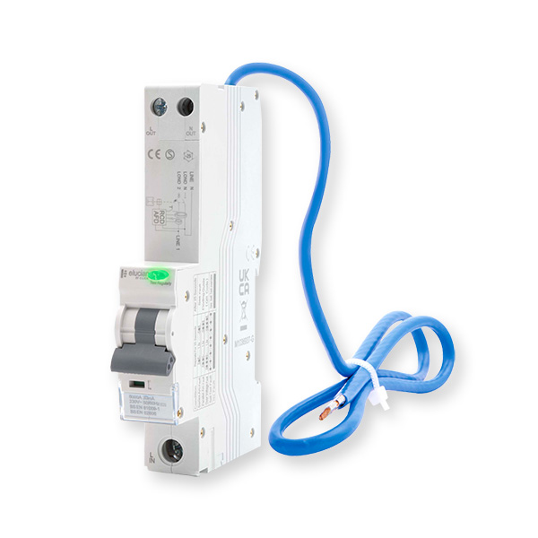 CU1AFDD20B | Scolmore | Click Elucian SP 20A AFDD & RCBO 6kA 30mA Type A | Superlec Direct