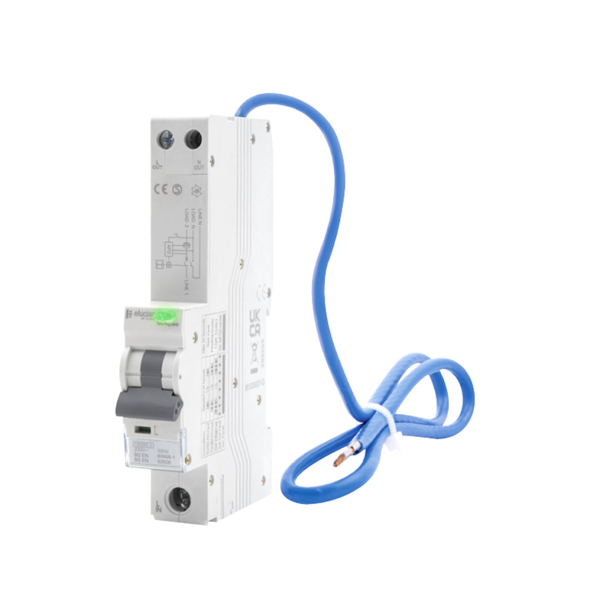 Click Elucian | CU1AFMCB10B10 | 1 Pole 10kA B Curve 10a AFDD+MCB ...