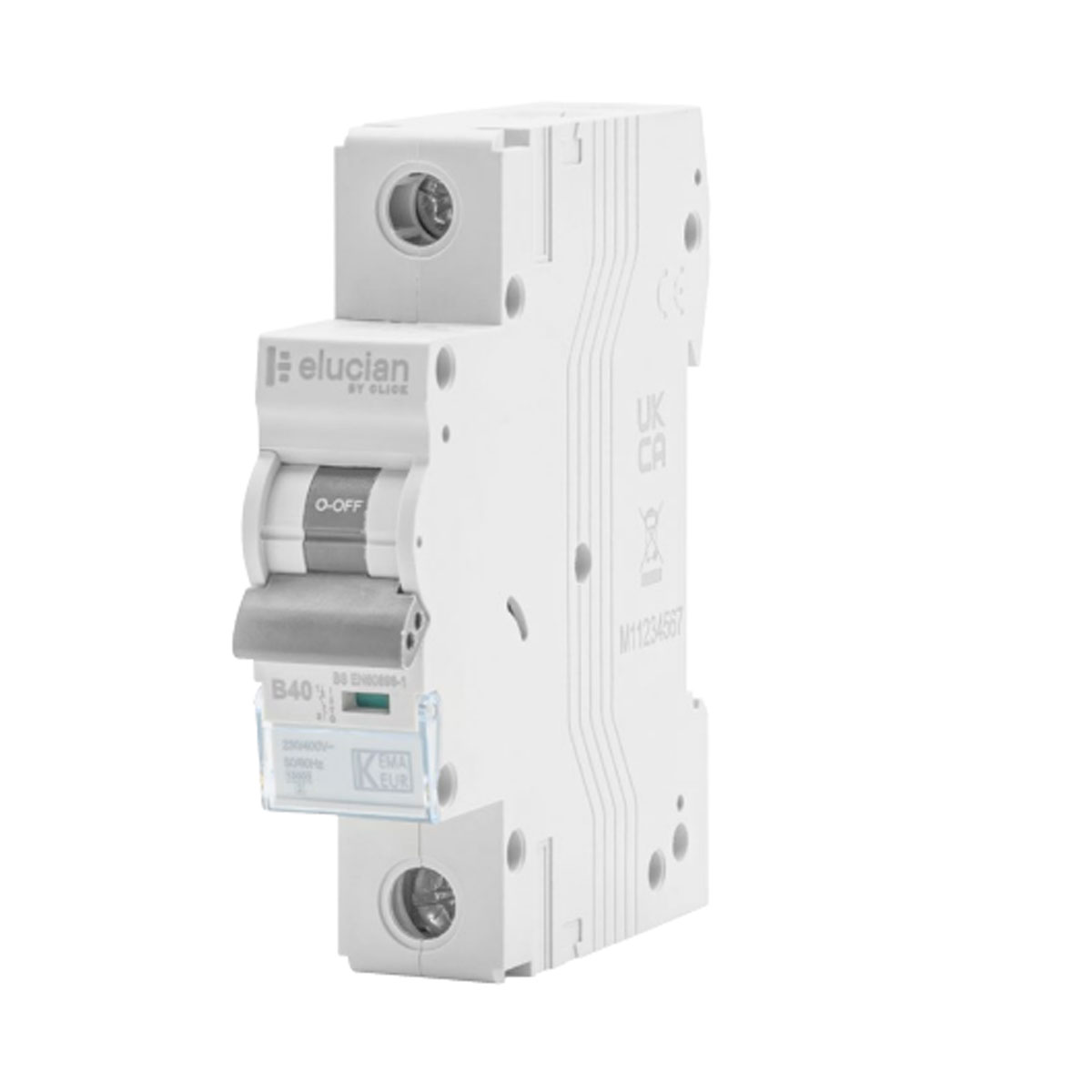 Click | Elucian | CU1MCB10C10 | 10A 1 Pole 10kA C Curve MCB | Superlec ...