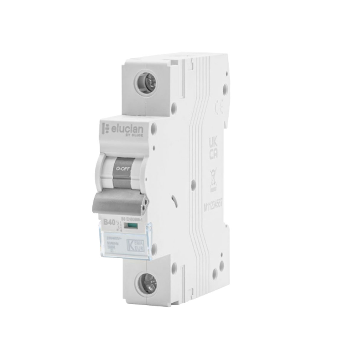 Click | Elucian | CU1MCB16D10 | 16A 1 Pole 10kA D Curve MCB | Superlec Direct