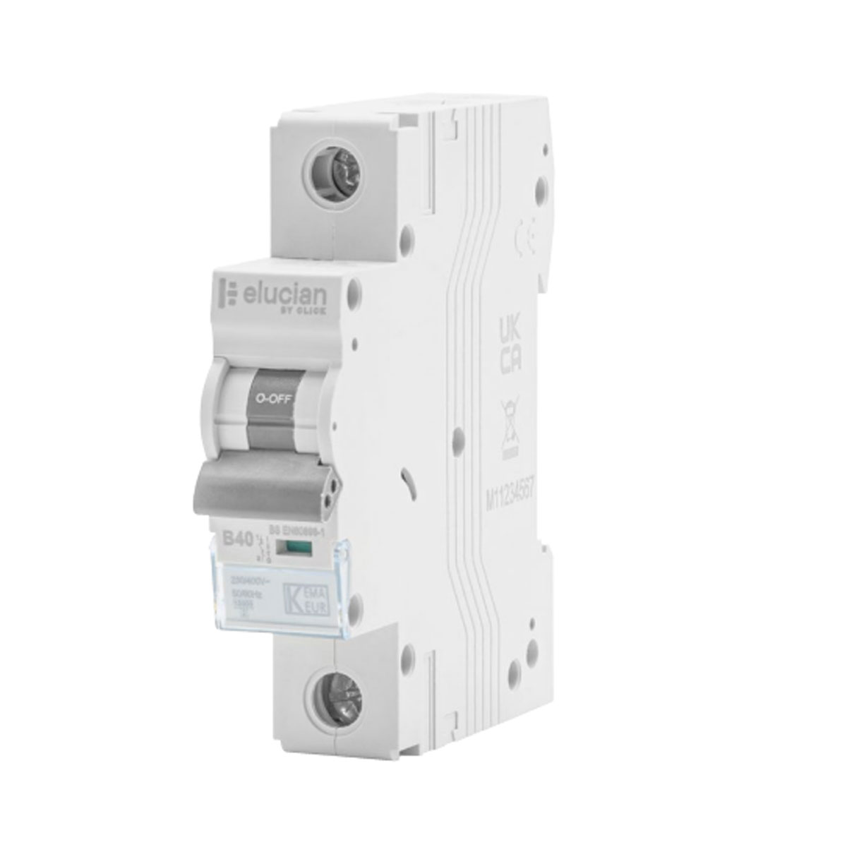 Click | Elucian | CU1MCB32C10 | 32A 1 Pole 10kA C Curve MCB | Superlec ...