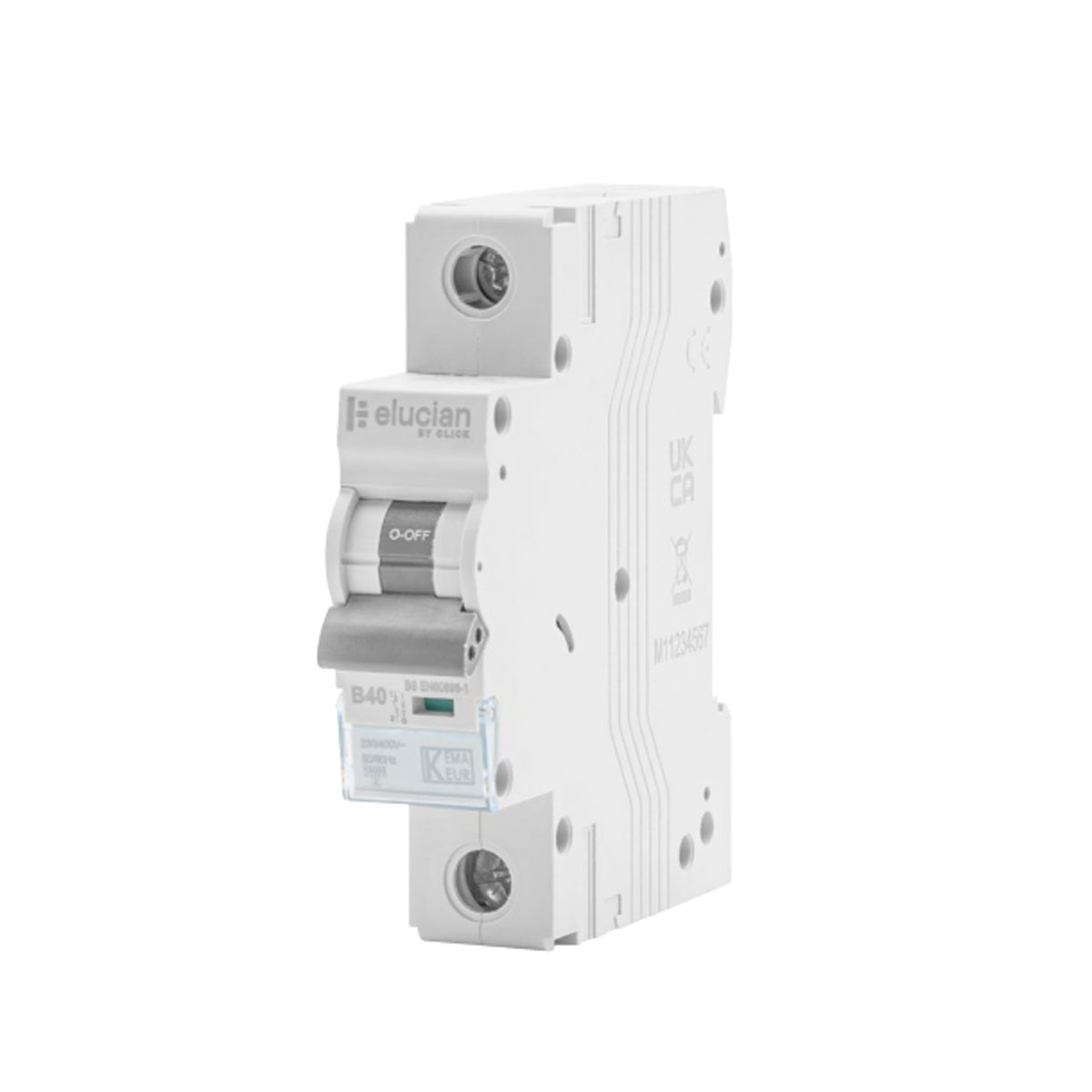 Click | Elucian | CU1MCB63B10 | 63A 1 Pole 10kA B Curve MCB | Superlec ...