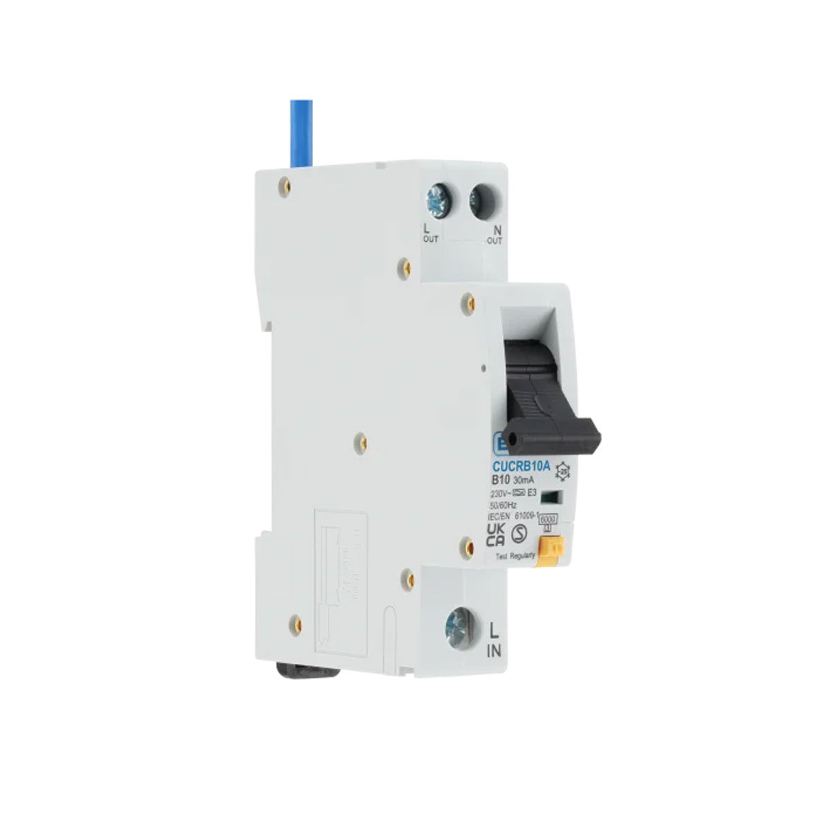BG Electrical | CUCRB10A-01 | RCBO 30mA Type A 10A B Curve | Superlec Direct