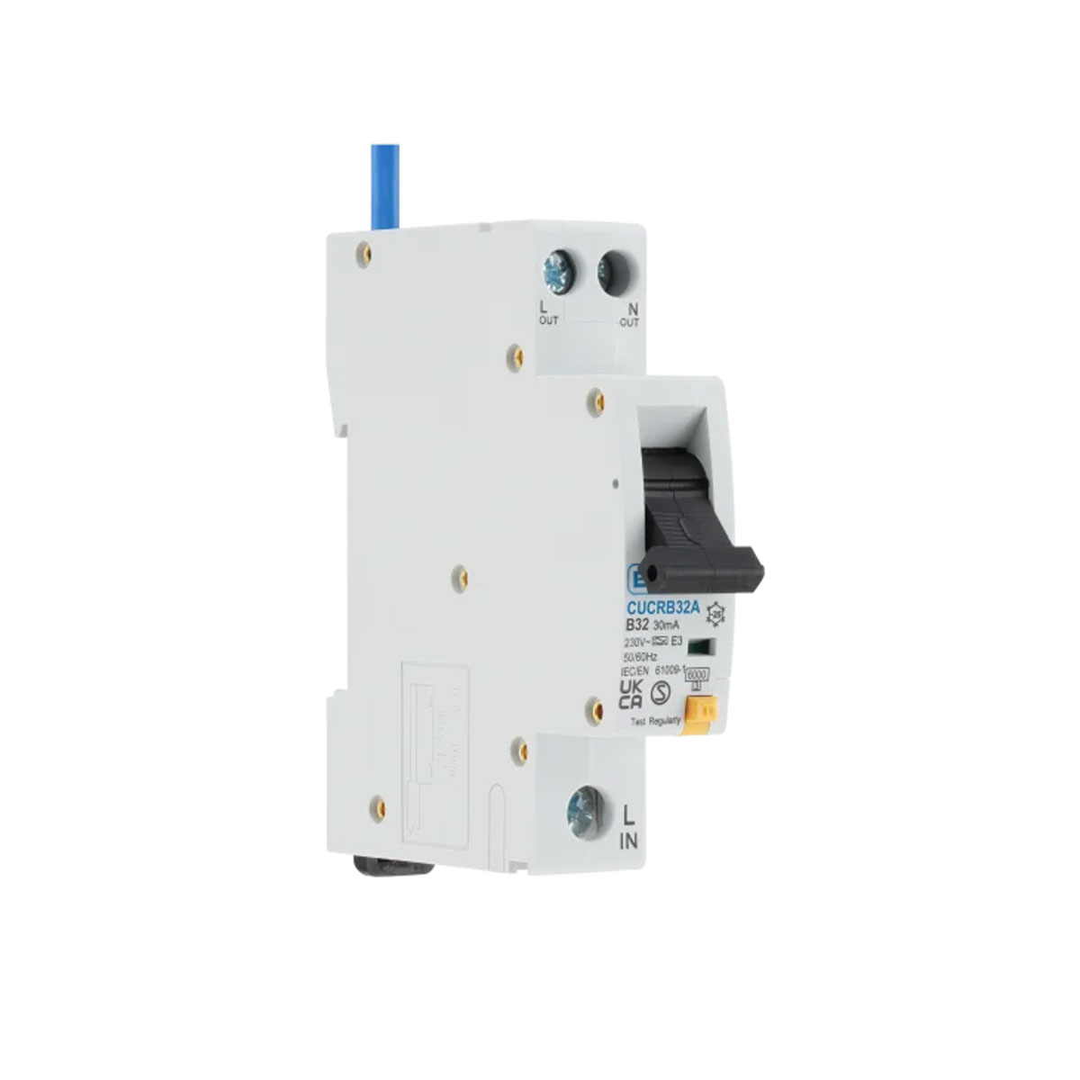 BG Electrical | CUCRB32A-01 | RCBO 30mA Type A 32A B Curve | Superlec Direct