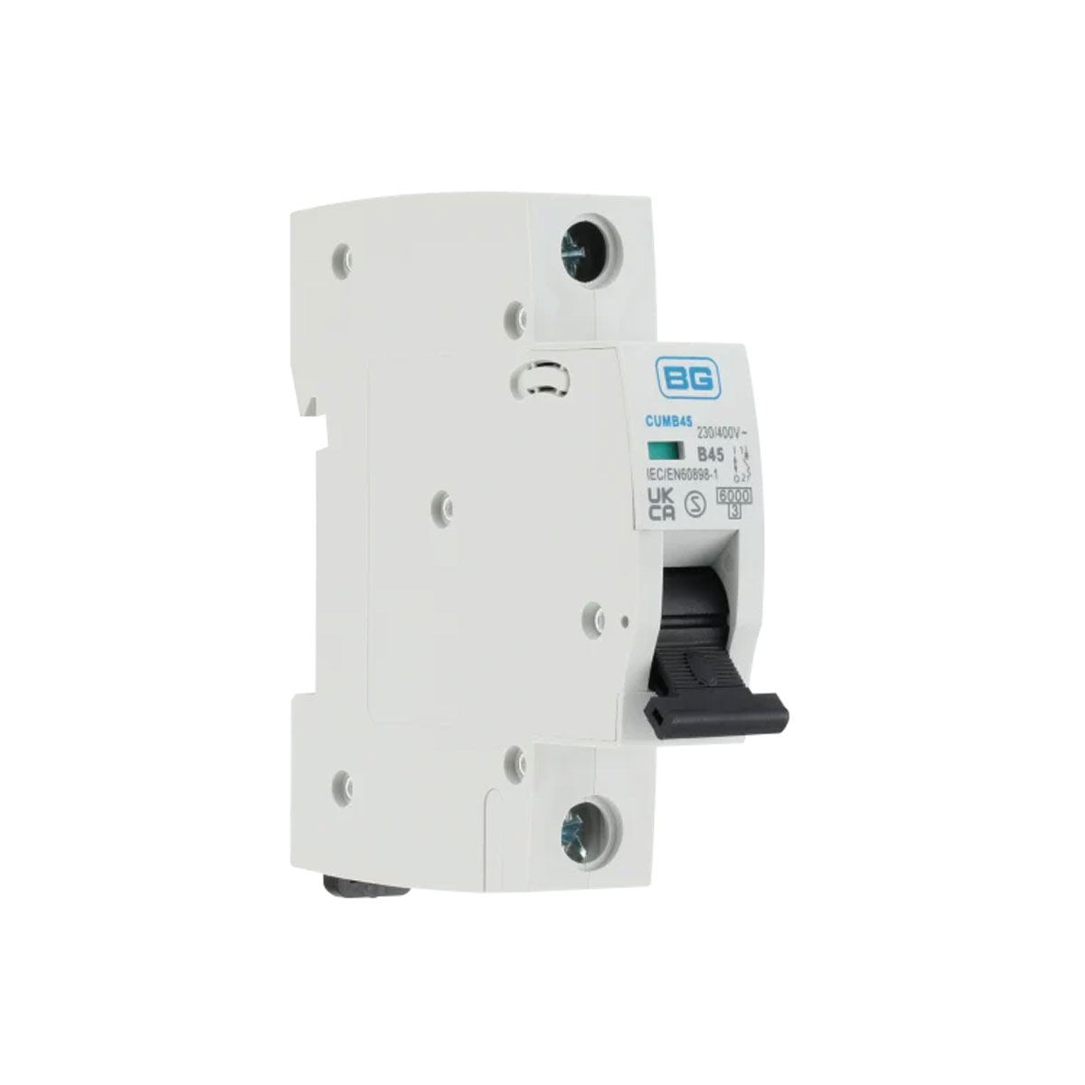 BG Electrical | CUMB45-01 | Miniature Circuit Breaker 45A B Curve ...