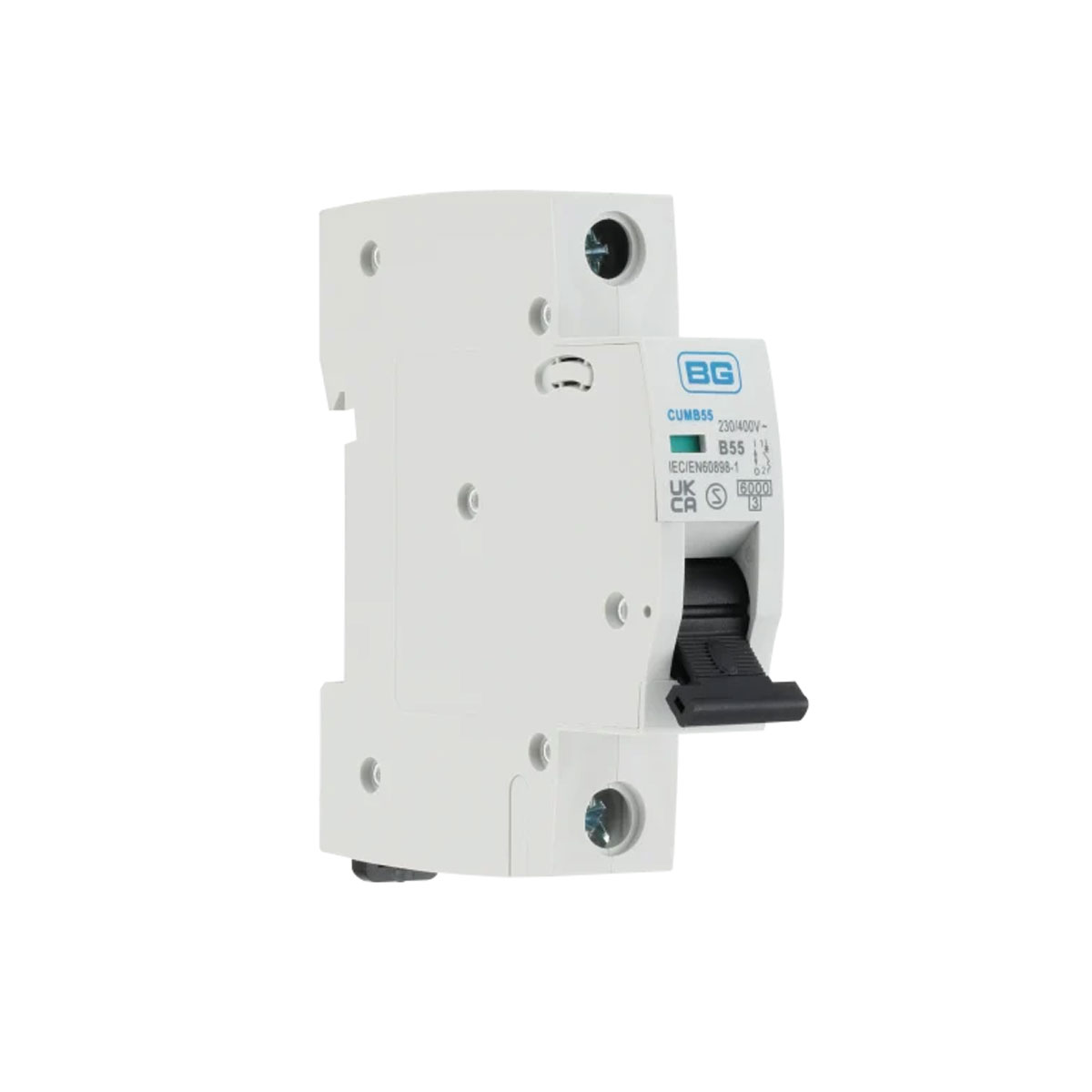 BG Electrical | CUMB55-01 | Miniature Circuit Breaker 55A B Curve ...