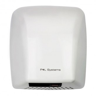 DV2100P | P&L Systems | Automatic ABS White Plastic Hand Dryer 2.1kW ...