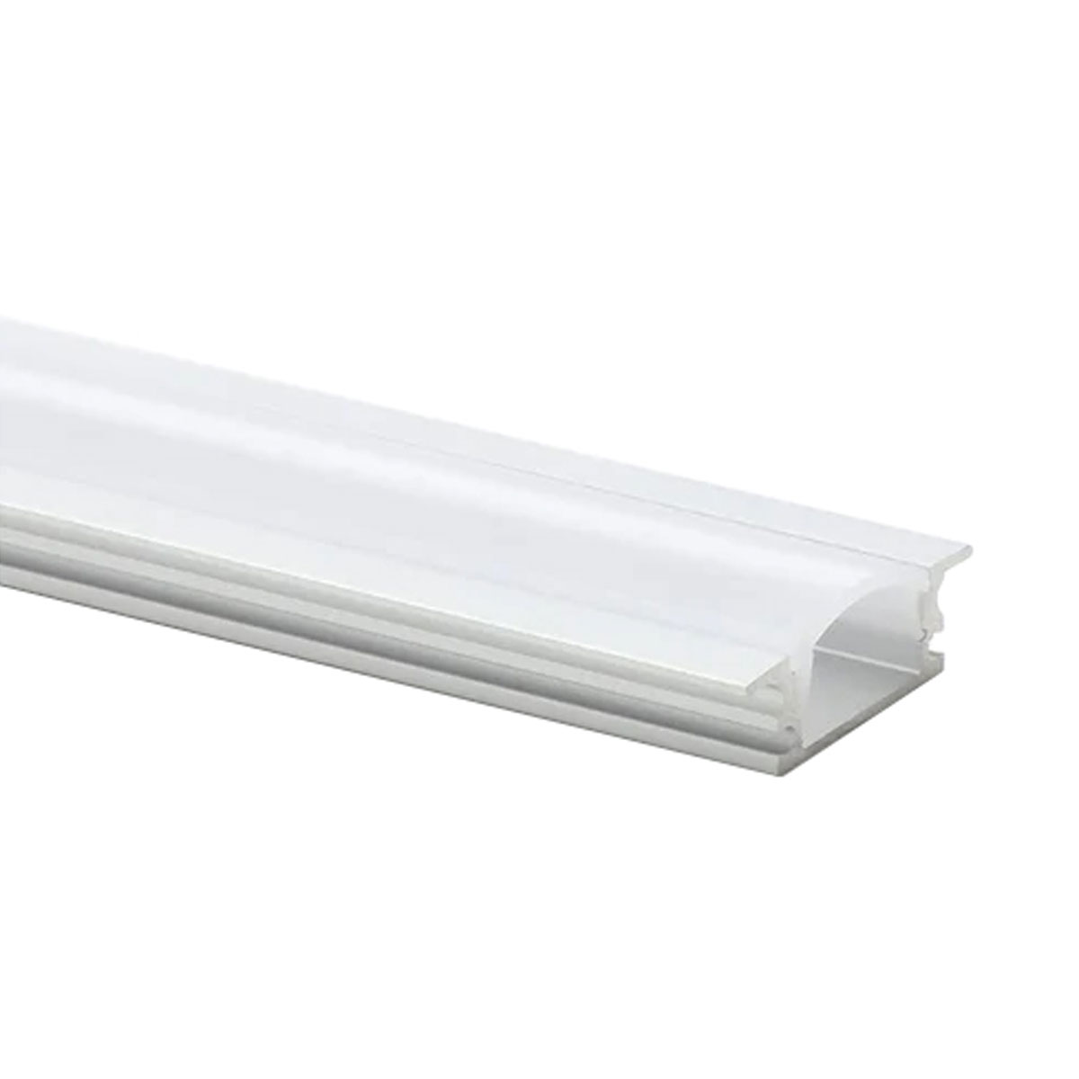 Forum Lighting | ELA-34308 | 2M Recessed Silver Profile with Opal ...