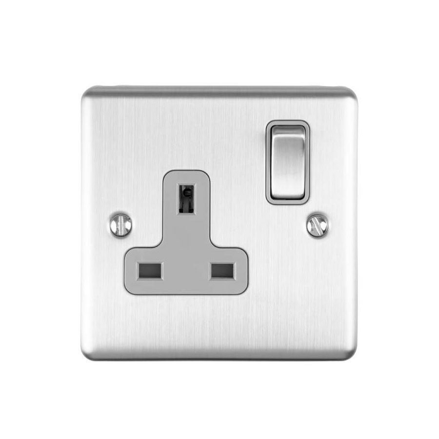 EN1SOSSG | Eurolite | 1 Gang 13A DP Switched Socket | Satin Enhance ... EN1SOSSG | Eurolite | 1 Gang 13A DP Switched Socket | Satin Enhance ...