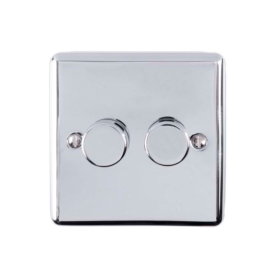 EN2DLEDPC | Eurolite | 2 Gang 400W/LED 2Way Dimmer Switch | Polished ... EN2DLEDPC | Eurolite | 2 Gang 400W/LED 2Way Dimmer Switch | Polished ...