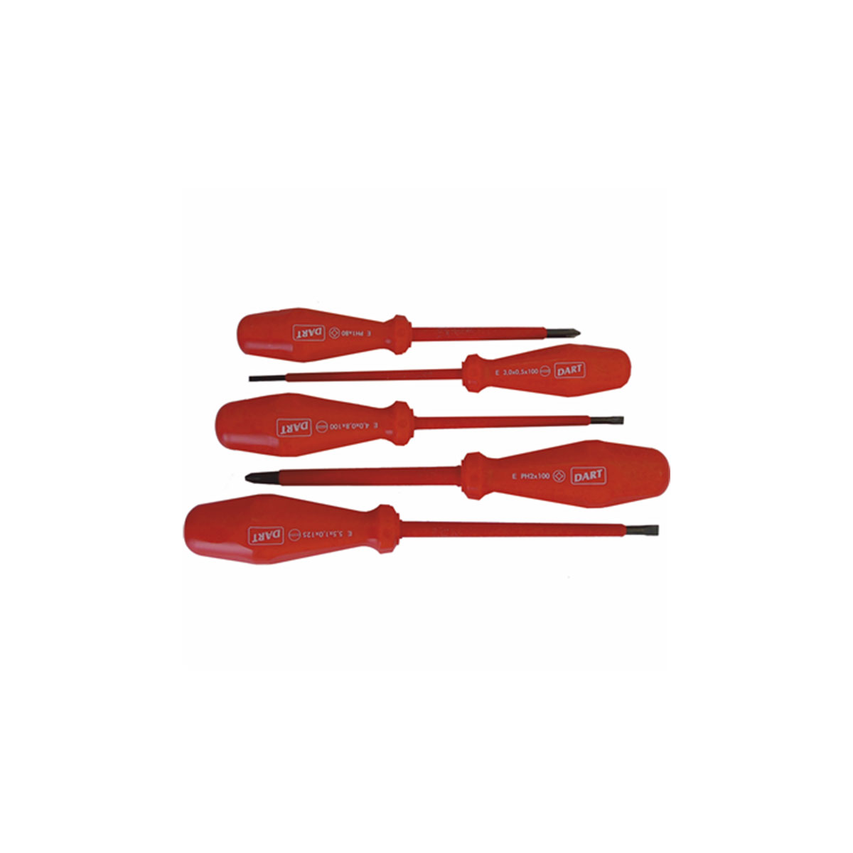 Dart | FESSET05 | 5 Piece Insulated Screwdriver Set | Superlec Direct