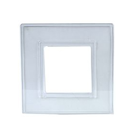 FINGERPLATEPK2/CLR| LIGHT SWITCH FINGER PLATE PK2 - CLEAR| Superlec Direct