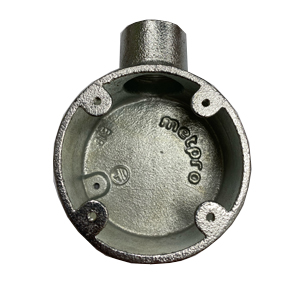 G2386 | 32mm Galvanised One Way Terminal Box | Superlec Direct